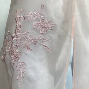 Secret Treasures | Intimates & Sleepwear | Silky Sheer Open Front Pink ...